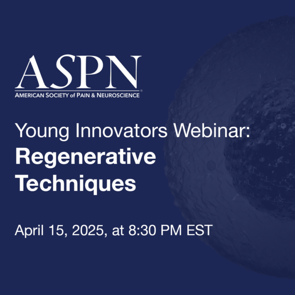 The American Society of Pain & Neuroscience Events