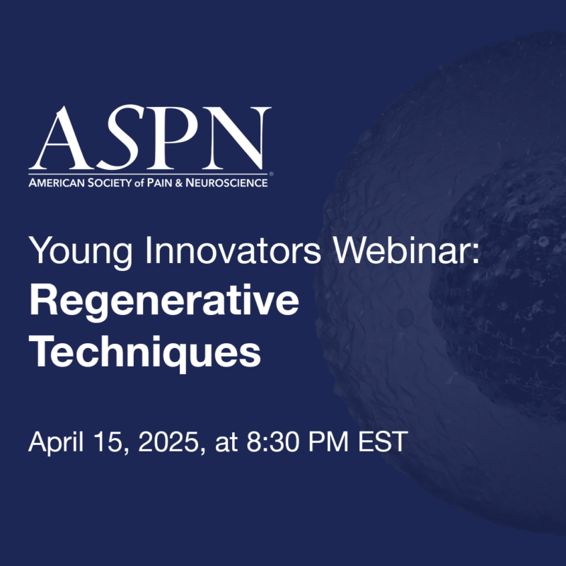 The American Society of Pain & Neuroscience Events